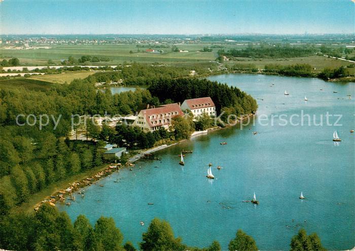 AK / Ansichtskarte Muenchen Autobahn Hotel am Langwieder See ...