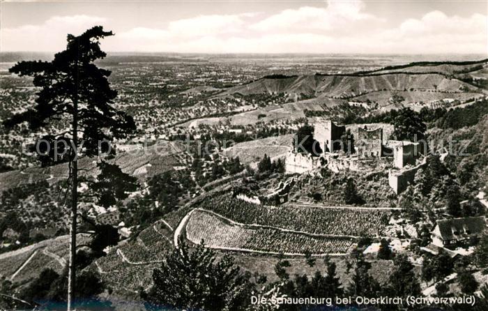 AK / Ansichtskarte Oberkirch_Baden Schauenburg Landschaftspanorama ...