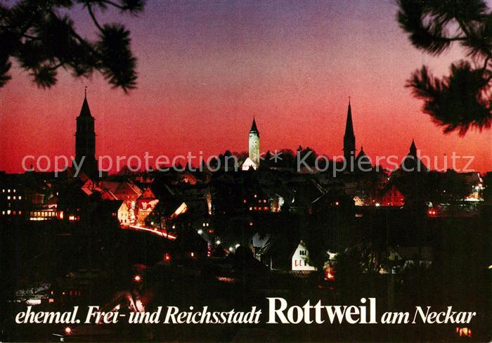 AK / Ansichtskarte Rottweil_Neckar Ehemalige Frei und Reichsstadt bei ...