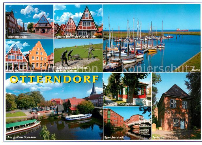 AK / Ansichtskarte Otterndorf_Niederelbe Reichenstrasse Johann Heinrich ...