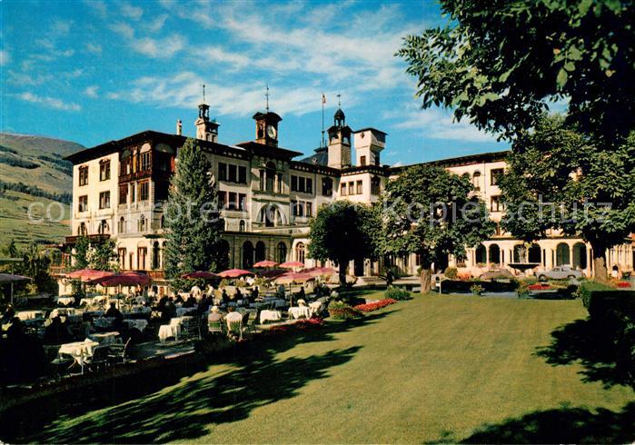 AK / Ansichtskarte Scuol_Tarasp_Vulpera Alpines Heilbad Station thermale des Alpes Hotel ...