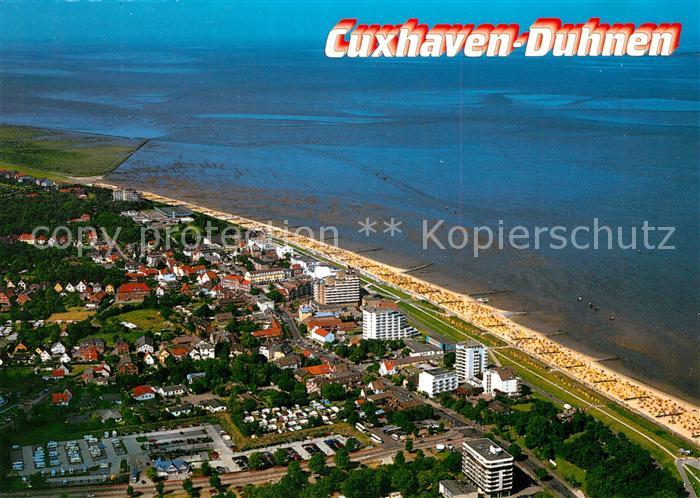 AK / Ansichtskarte Duhnen_Nordsee Fliegeraufnahme Duhnen Nordsee Nr ...