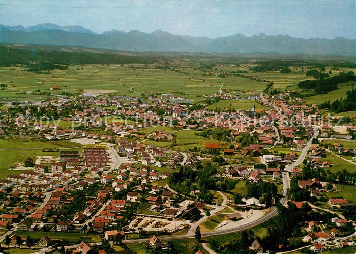 AK / Ansichtskarte Peiting mit Allgaeuer und Tiroler Hochgebirge ...