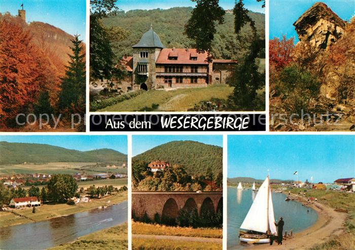 AK / Ansichtskarte Rinteln Klippenturm Amtshaus der Schaumburg ...