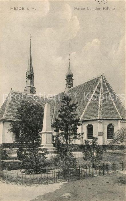 AK / Ansichtskarte Heide_Holstein Kirche Heide_Holstein Nr. wg10222 ...