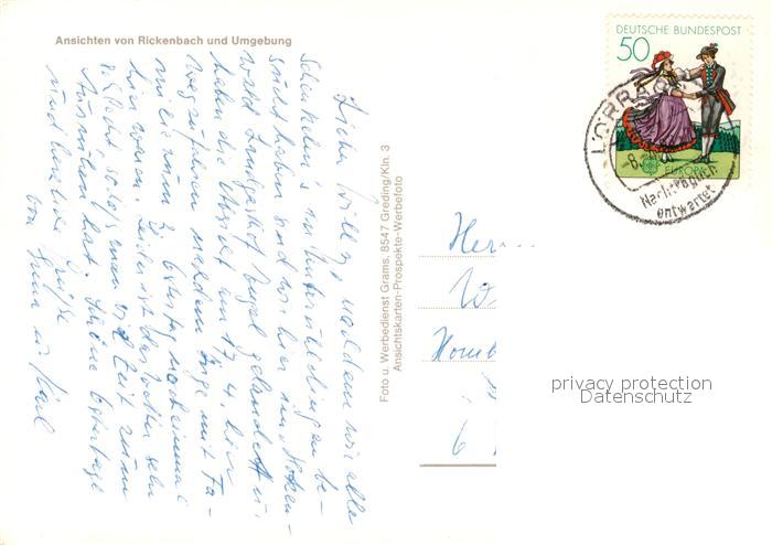 AK / Ansichtskarte Rickenbach_Hotzenwald Teilansichten Kirche ...