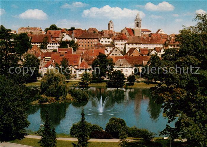 AK / Ansichtskarte Pfullendorf Am Stadtsee Pfullendorf Nr. kp29672 ...