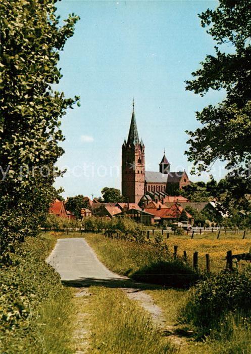 AK / Ansichtskarte Ankum Blick zur Kirche Ankum Nr. kp28364 - oldthing ...