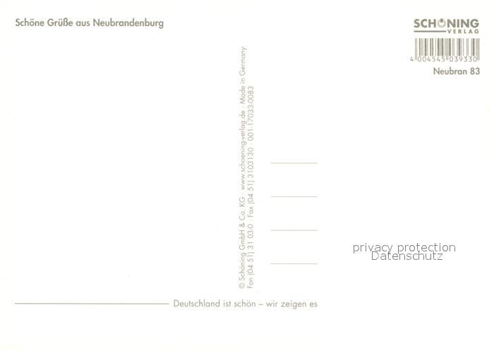 AK / Ansichtskarte Neubrandenburg Treptower Tor St Georgskirche ...