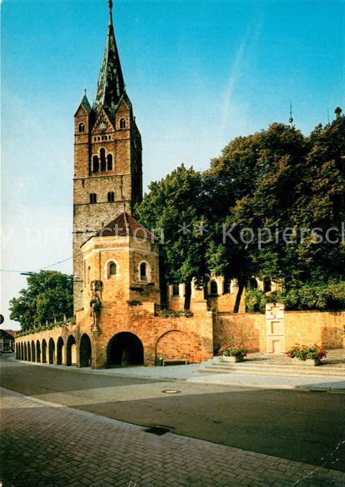 AK / Ansichtskarte Ankum Blick zur Kirche Ankum Nr. kp28364 - oldthing ...