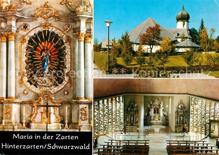 AK / Ansichtskarte Hinterzarten Maria in der Zarten katholische Kirche ...