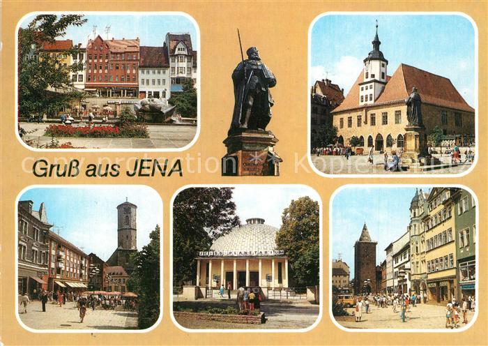 AK / Ansichtskarte Jena_Thueringen Platz der Kosmonauten Hanfried ...