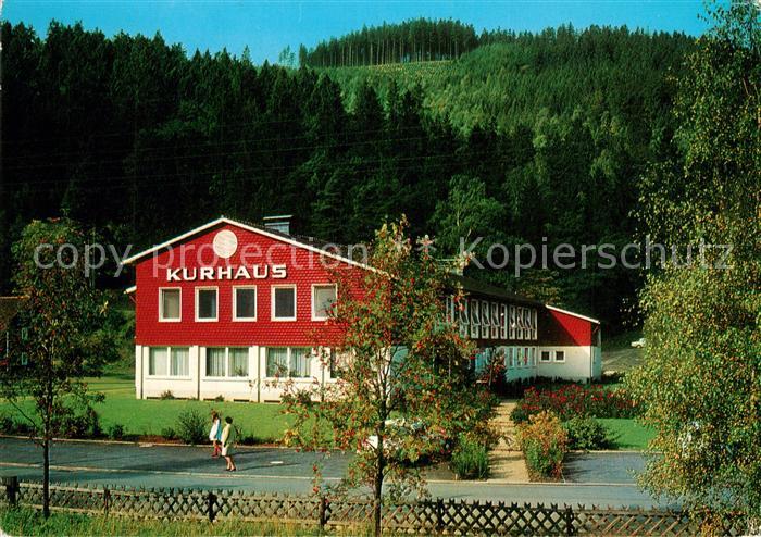 AK / Ansichtskarte Lautenthal_Harz Kurhaus Lautenthal Harz Nr. kp48372 ...