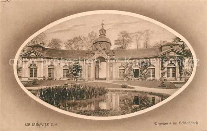 AK / Ansichtskarte Meuselwitz Orangerie Schlosspark Meuselwitz Nr ...