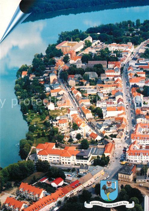 AK / Ansichtskarte Strausberg_Brandenburg Fliegeraufnahme Strausberg ...
