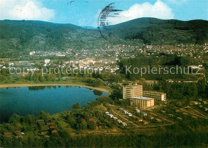 AK / Ansichtskarte Hemsbach_Bergstrasse Hemsbacher Wiesensee mit ...