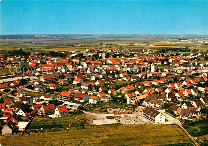 AK / Ansichtskarte Eching_Freising Fliegeraufnahme Eching Freising Nr ...