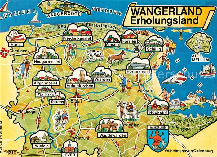 AK / Ansichtskarte Wangerland.. | Ansichtskarten günstig