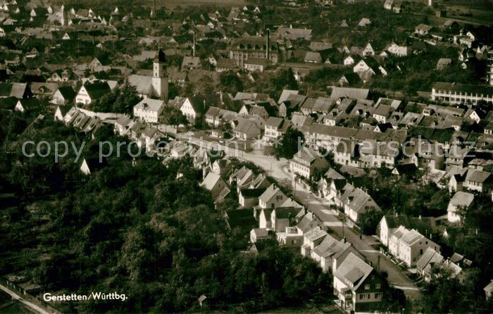 AK / Ansichtskarte Gerstetten_Wuerttemberg Fliegeraufnahme Gerstetten ...
