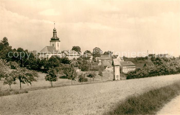 AK / Ansichtskarte St_Gangloff Ortsansicht mit Kirche St_Gangloff Nr ...