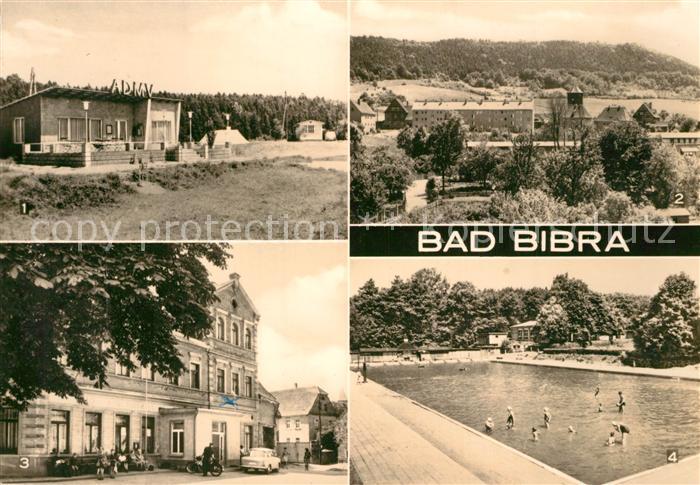 AK / Ansichtskarte Bad_Bibra Campingplatz Hotel Thueringer Hof ...