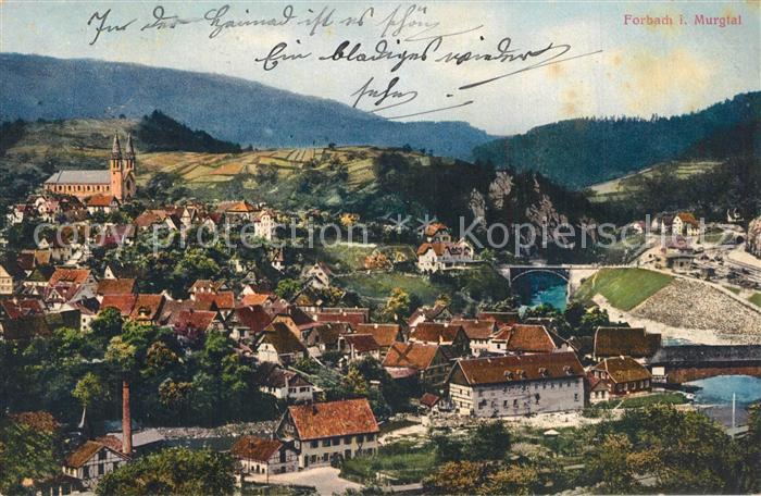 AK / Ansichtskarte Forbach_Baden Panorama Forbach_Baden Nr. vd17752 ...