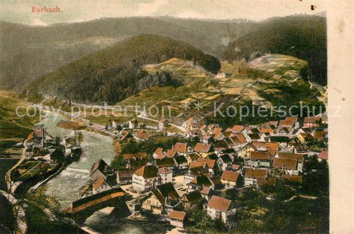 Forbach_Baden Fliegeraufnahme Forbach_Baden Nr. vd17849 - oldthing ...
