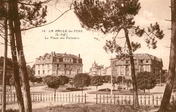 La_Baule les Pins Place des Palmiers.. | Ansichtskarten günstig