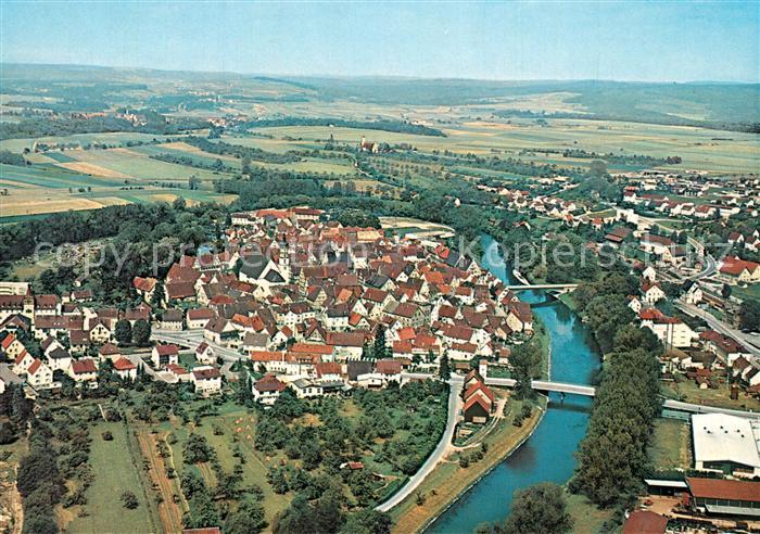 AK / Ansichtskarte Munderkingen Fliegeraufnahme Munderkingen Nr ...