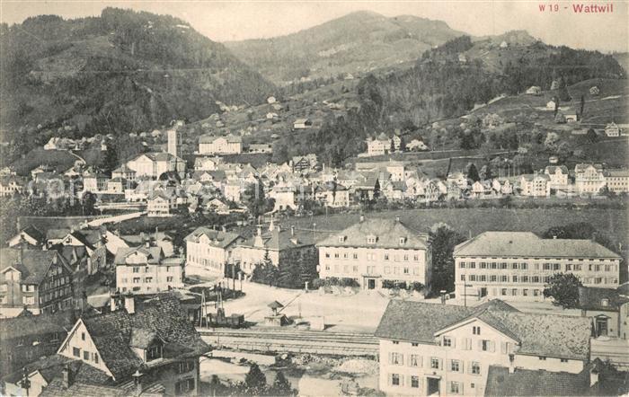 AK / Ansichtskarte Wattwil Panorama Wattwil Nr. bx78397 - oldthing ...