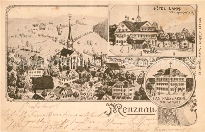 AK / Ansichtskarte Menznau Panorama.. | Ansichtskarten günstig