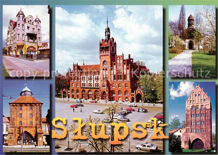 AK / Ansichtskarte Slupsk Sehenswuerdigkeiten der Stadt Slupsk Nr ...