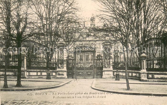 AK / Ansichtskarte Rouen La Prefecture prise du Boulevard des Belges ...