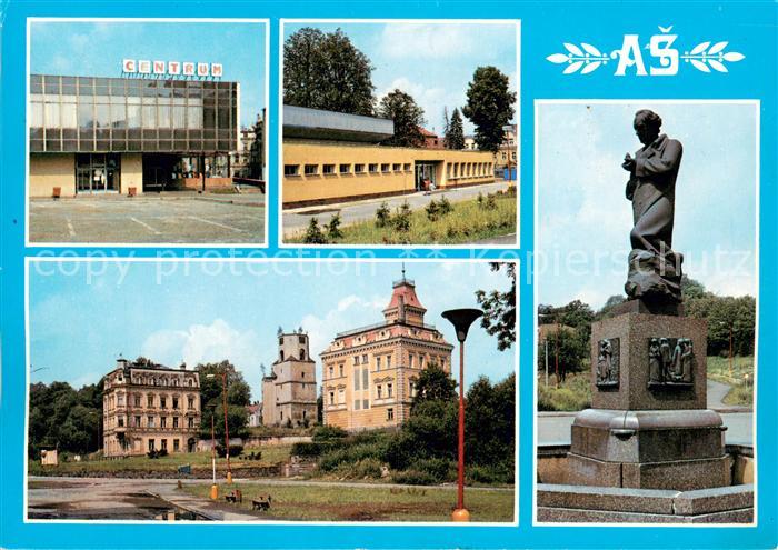 AK / Ansichtskarte As_Asch_Tschechien Puvodne obec zalozena Stredisko ...