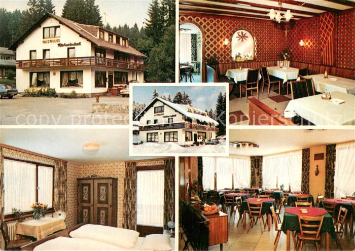 Ak Ansichtskarte Titisee Neustadt Gasthaus Pension Rehwinkel Im