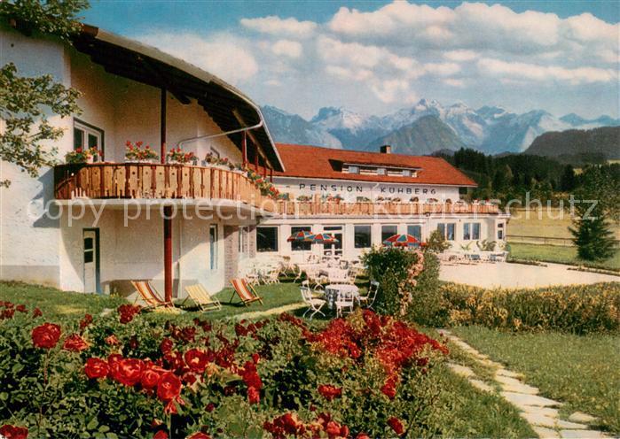 Ak Ansichtskarte Seifriedsberg Sonthofen Hotel Pension Kuehberg