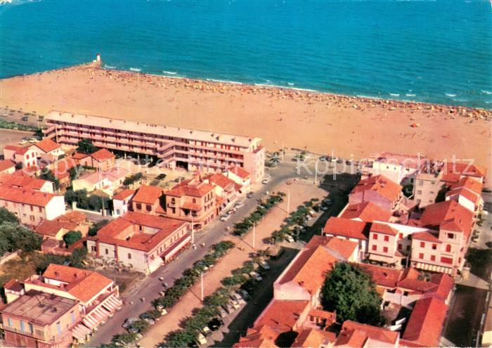 AK / Ansichtskarte Valras Plage Vue aerienne sur... | oldhting.de