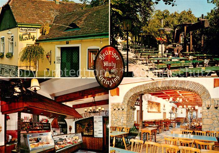 AK / Ansichtskarte Grinzing_Wien Heuriger Maly Gastwirtschaft ...