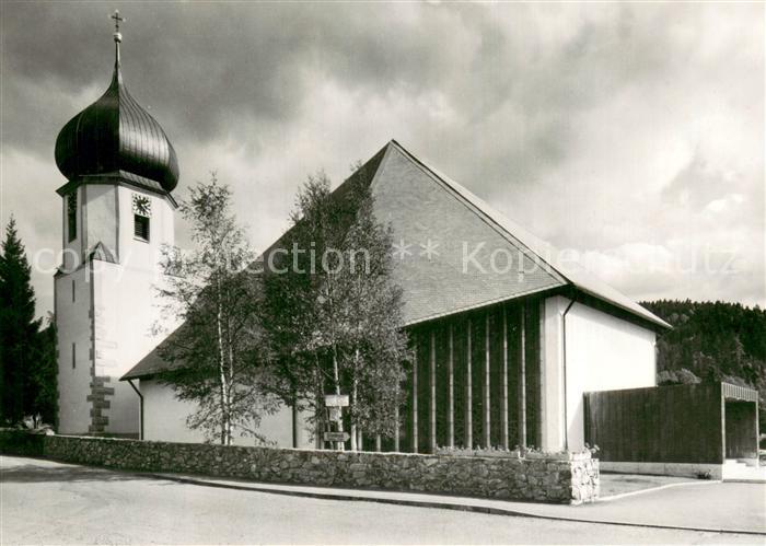 AK / Ansichtskarte Hinterzarten Kirche Maria in der Zarten Hinterzarten ...