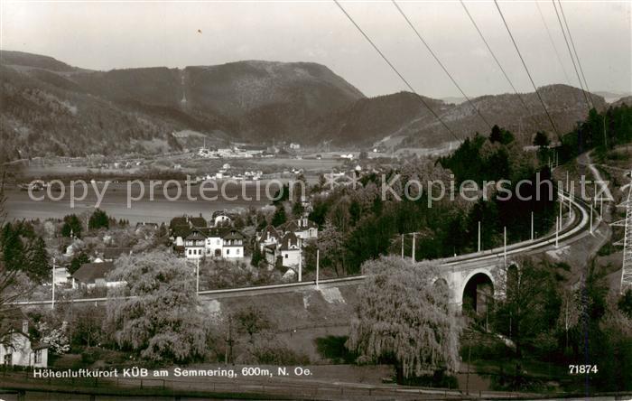 AK / Ansichtskarte Kueb_Semmering.. | Ansichtskarten günstig