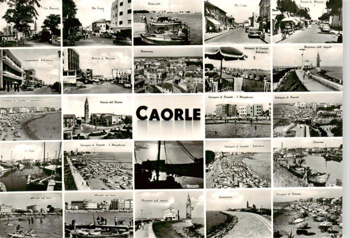 AK / Ansichtskarte 73889084 Caorle_Veneto_IT Orts und Telansichten Panorama Nr. yy30429 ...