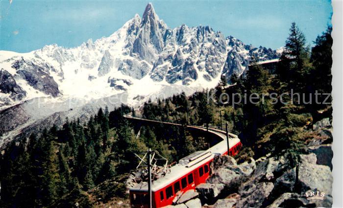AK / Ansichtskarte 73900918 Zahnradbahn_Rack_Railway-- Chamonix-Mont ...