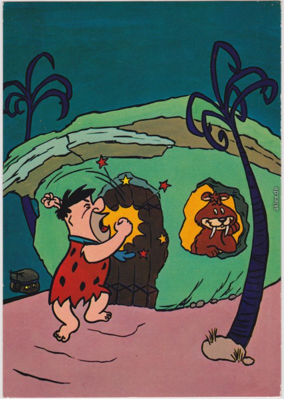 Ansichtskarte Fred Feuerstein Trickfilm 1970 Nr. 50963 - oldthing ...