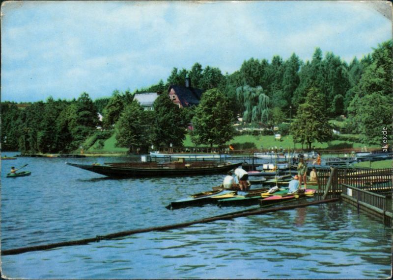 Lauenhain-Mittweida Talsperre Zschopautalsperre mit Fahrgastschiffe 1955 Nr. 112317 - oldthing ...