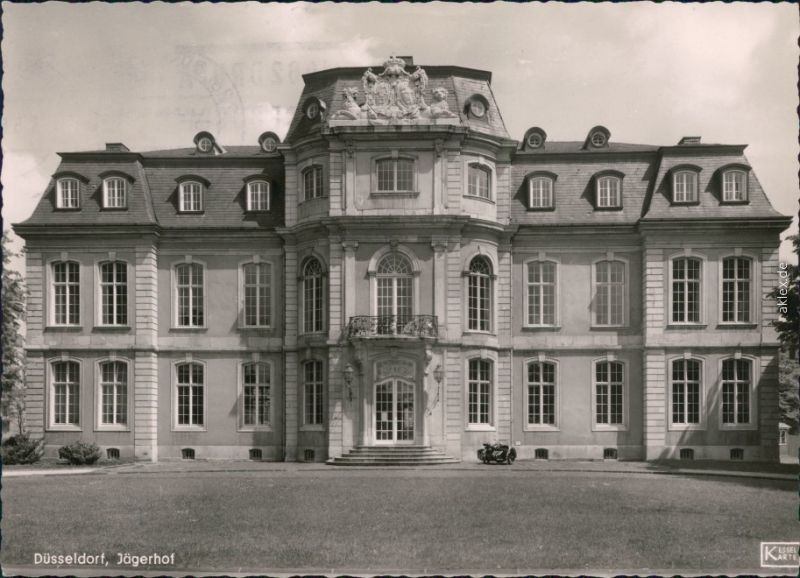 Ansichtskarte Pempelfort-Düsseldorf Schloss Jägerhof 1923 Nr. 99250 ...