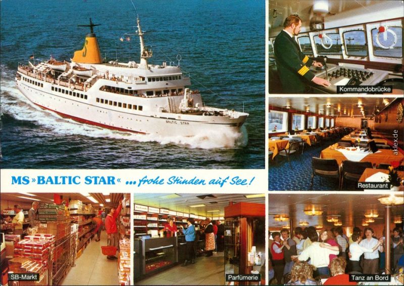 x00542; MS Baltic Star. Nr. x00542 - oldthing: Verkehr: Schiffe