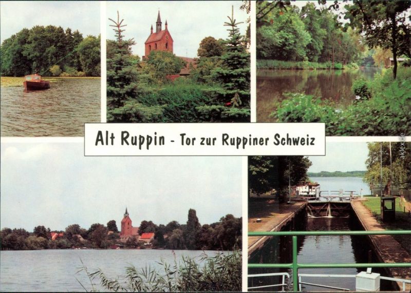 AK / Ansichtskarte Alt Ruppin Brandenburg Blick zur Kirche Nr. sa59001 ...