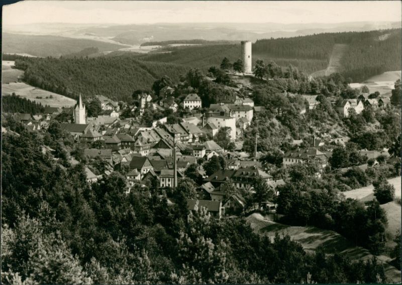 Ansichtskarte Bad Lobenstein Blick von Geheeg 1964 Nr. 167214 ...
