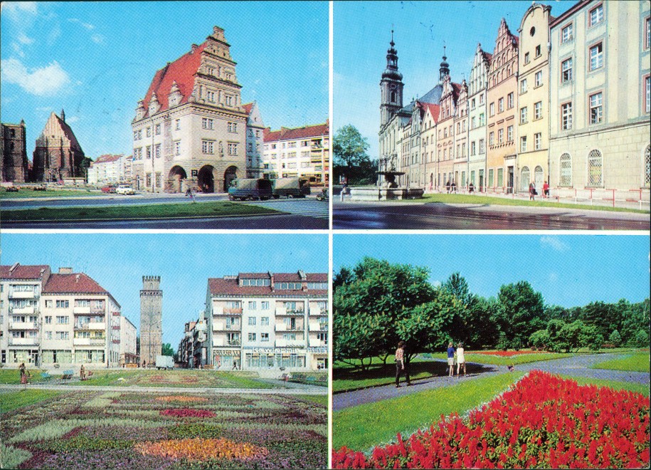 Postcard Neisse (Neiße) Nysa 4 Bild: Ring, Neubauten 1979 Nr. 163894 ...
