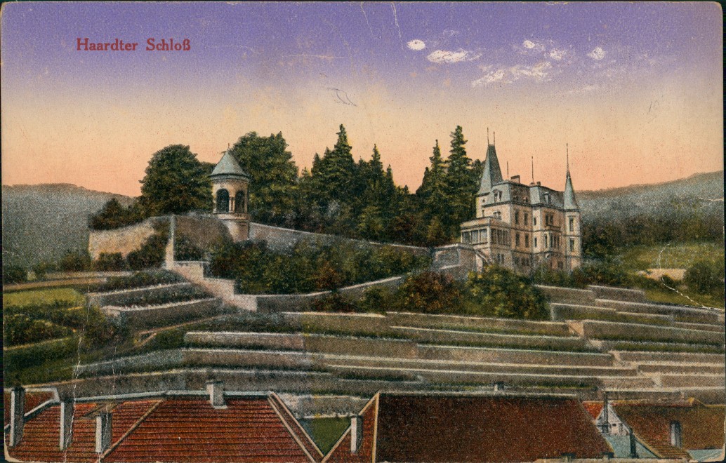 Ak Neustadt an der Haardt Neustadt an der Weinstraße, Blick von der ...